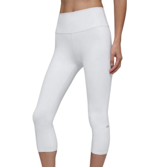 ALO Yoga | Pants & Jumpsuits | Alo Highwaist Airbrush Capri | Poshmark